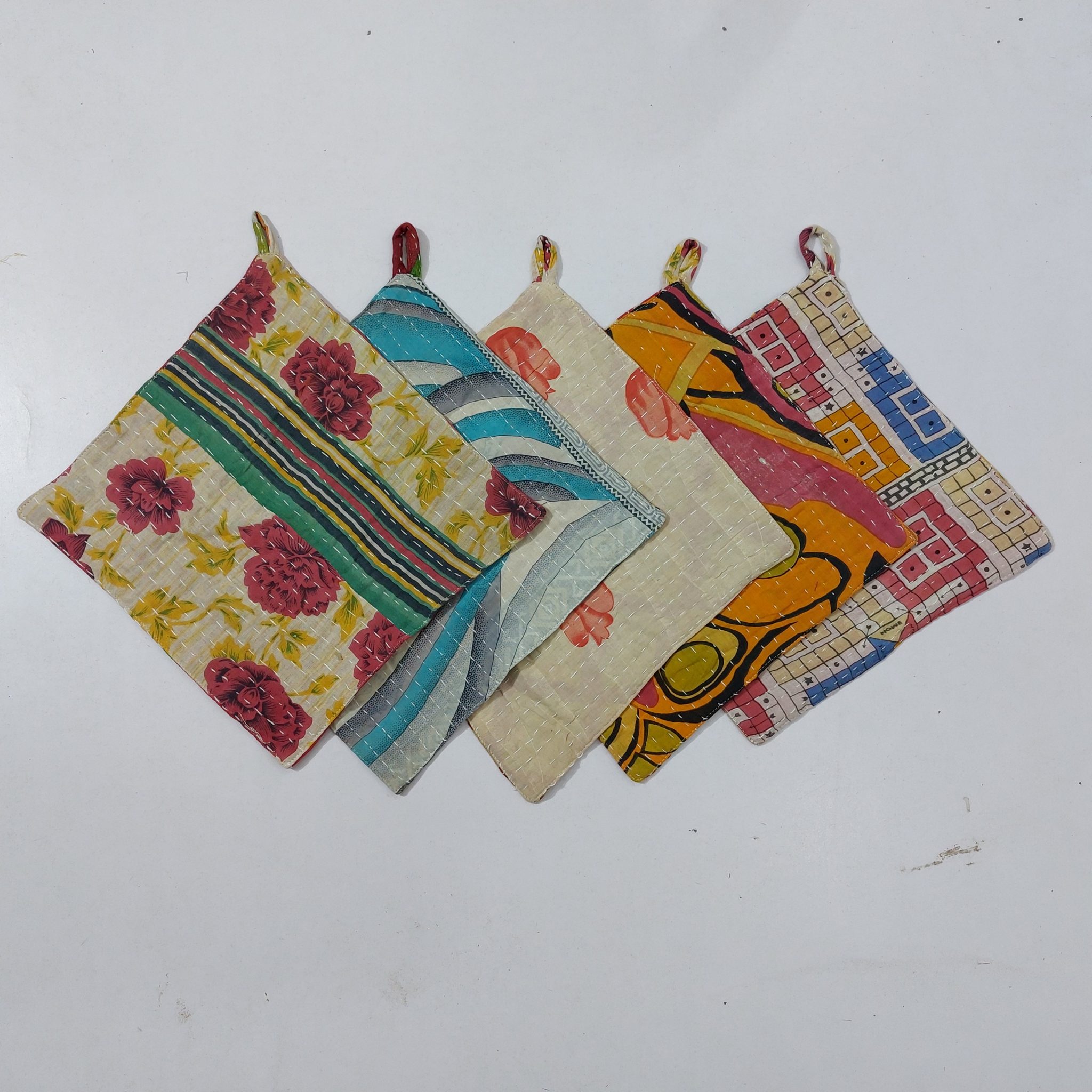 Kitchen Accessories | Kantha Aprons, Dish Cloth, Kitchen Towel